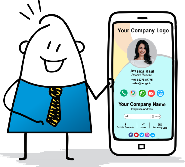 Electronic Visiting Cards are the Future | iEdge Digital Business Cards